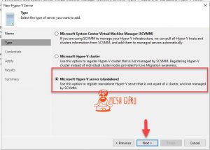 How to Add Hyper-V Server to Veeam Backup & Replication 10