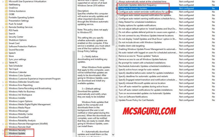 How To Turn Off Windows 10 Updates Permanently - MCSAGURU